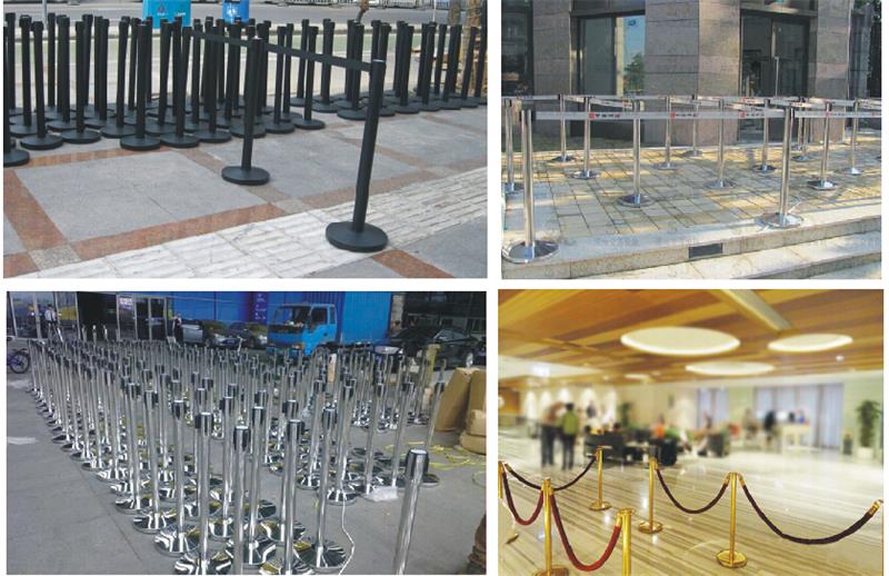 Stainless Steel Retractable Belt Railing Stand for Subway(LG-16) - Buy ...